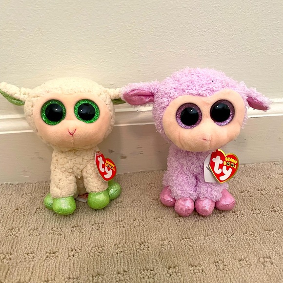 Ty | Toys | Ty Beanie Boos Sheep Pack Orchid And Lala The Sheep Both 6 ...